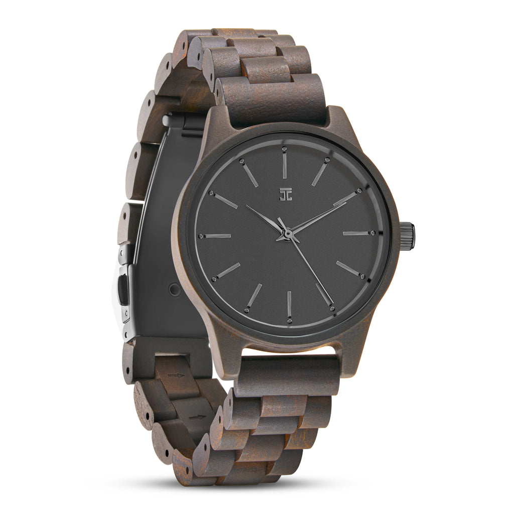 Everywhere | Black Sandalwood Wooden Watch by Joycoast