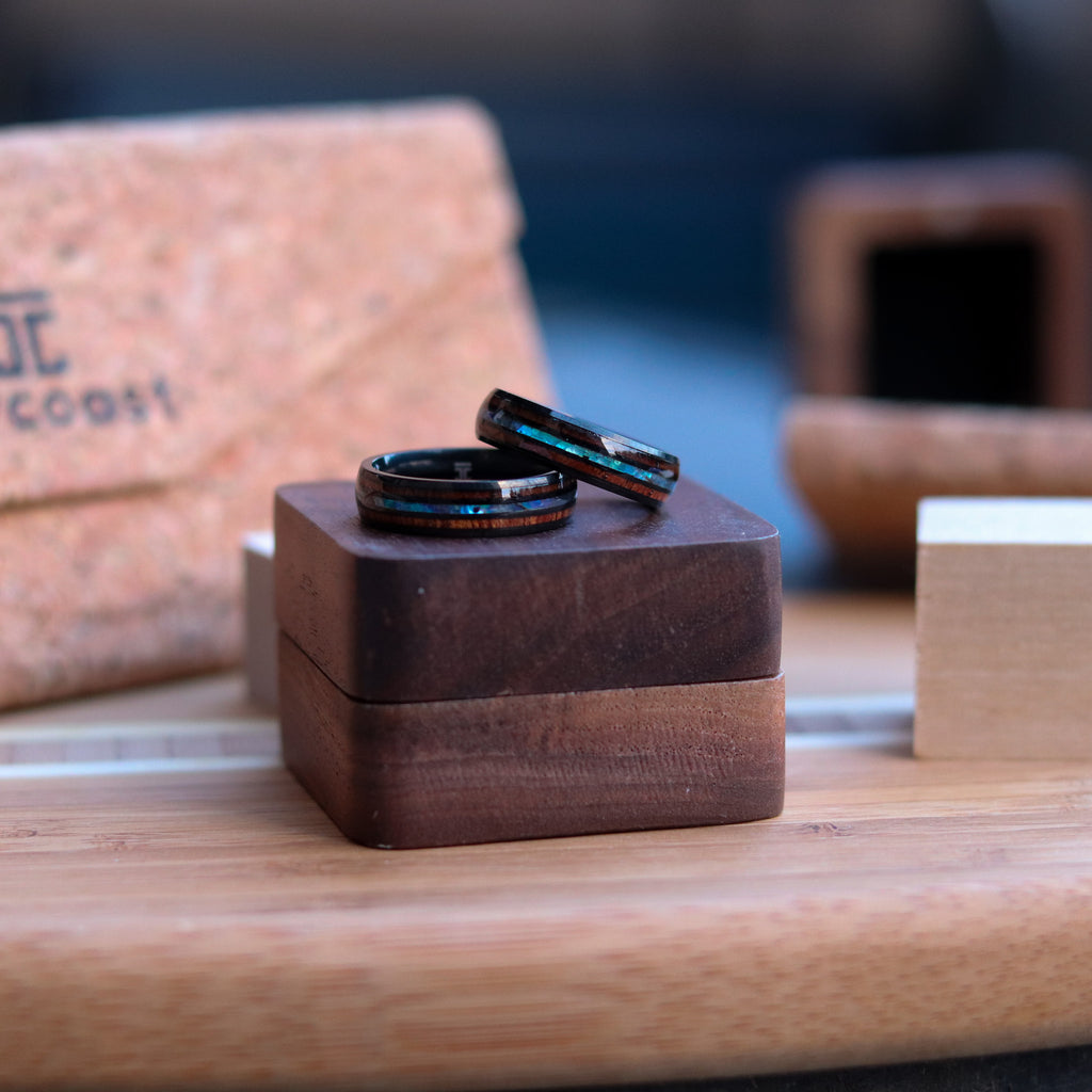 Slim Phoenix | Stainless Steel, Sea Shell, & Koa