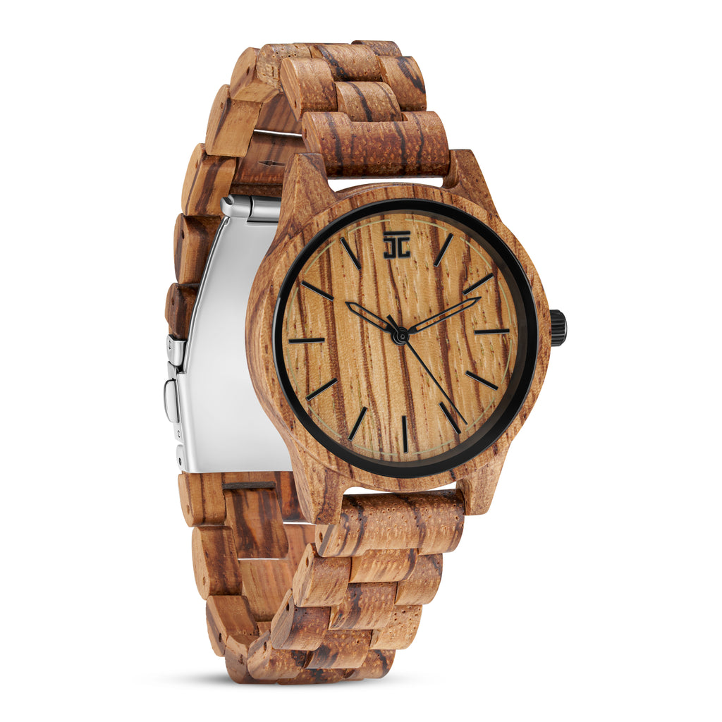 "Zebby Mini" | Zebra Wood Watch - Joycoast
